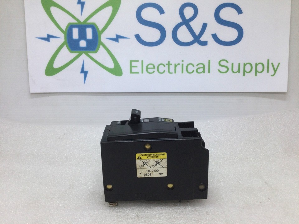 Square D QO2100 100 Amp 2-Pole 120/240V Circuit Breaker | eBay