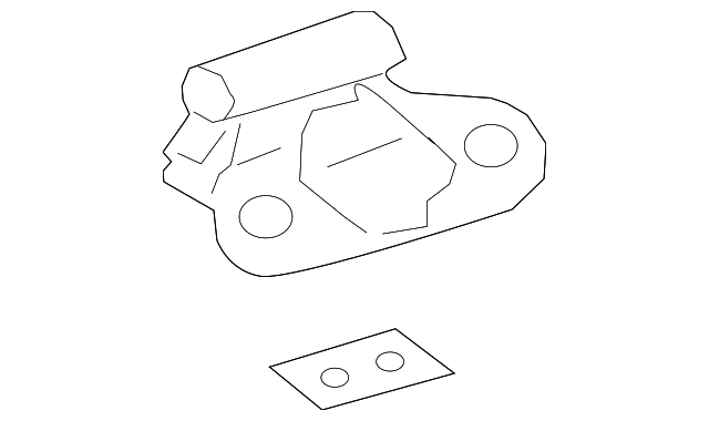 Genuine Toyota Hinge 68810-0R032 | eBay