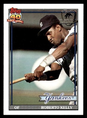 1991 Topps Desert Shield Baseball #11 Roberto Kelly NM/MT *f2 | eBay