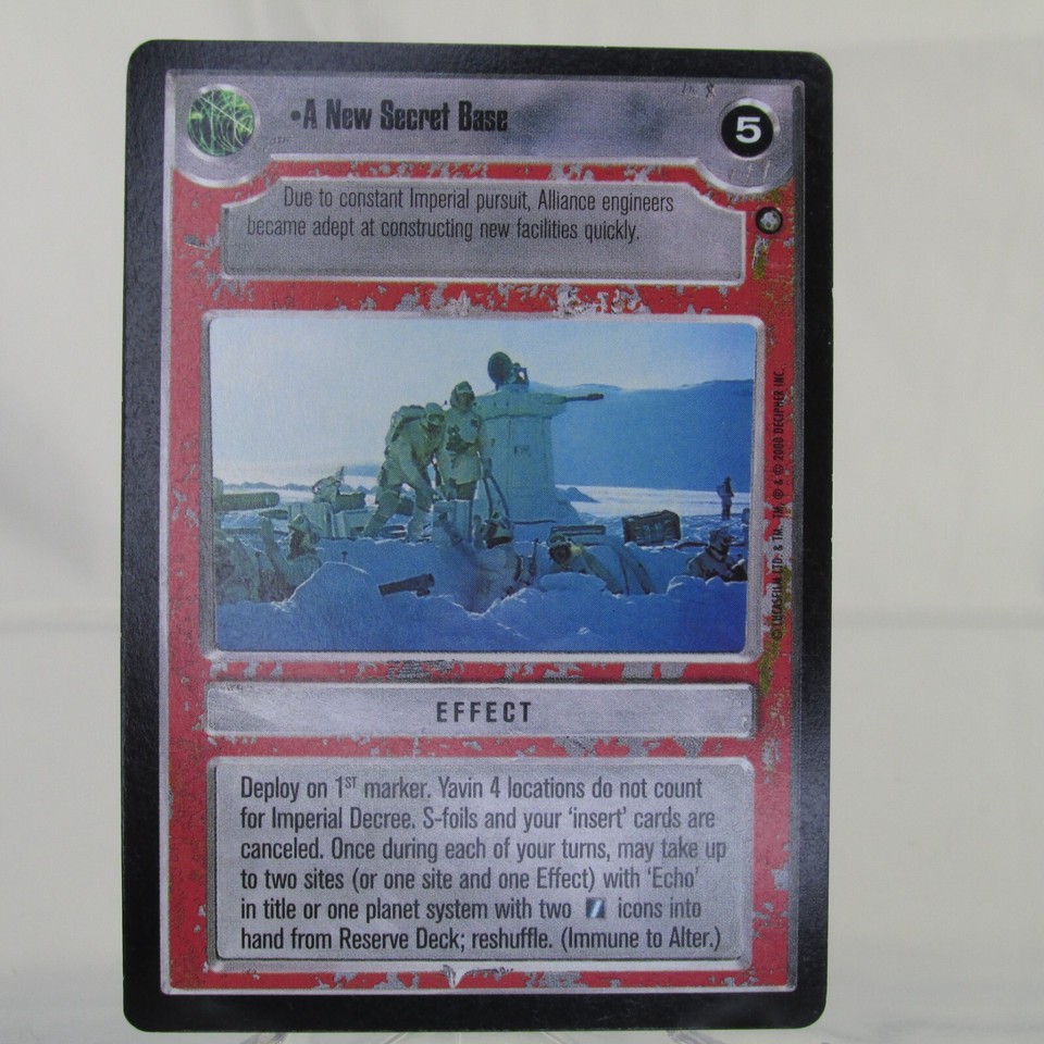 Enhanced / Premium - Star Wars CCG Customizeable Card Game SWCCG ...