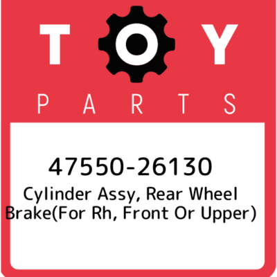 47550-26130 Toyota Cylinder assy, rear wheel brake(for rh, front or ...