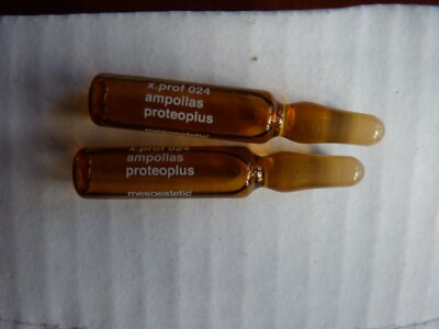 MESOESTETIC AMPOULES - X.PROF 024 ampolias proteoplus - 2 x 2ml | eBay ...