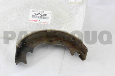 4655037030 Genuine Toyota SHOE ASSY, PARKING BRAKE, RH OR CENTER NO.2 ...
