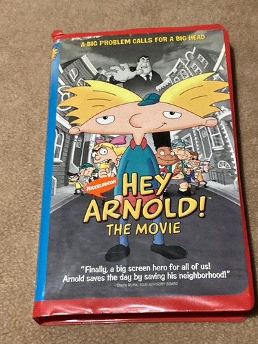 Hey Arnold! The Movie, VHS 2002, Red Clamshell | eBay