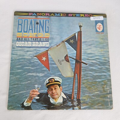 Oscar Brand And The Sea Wolves Boating Songs And All That Bilge LP ...