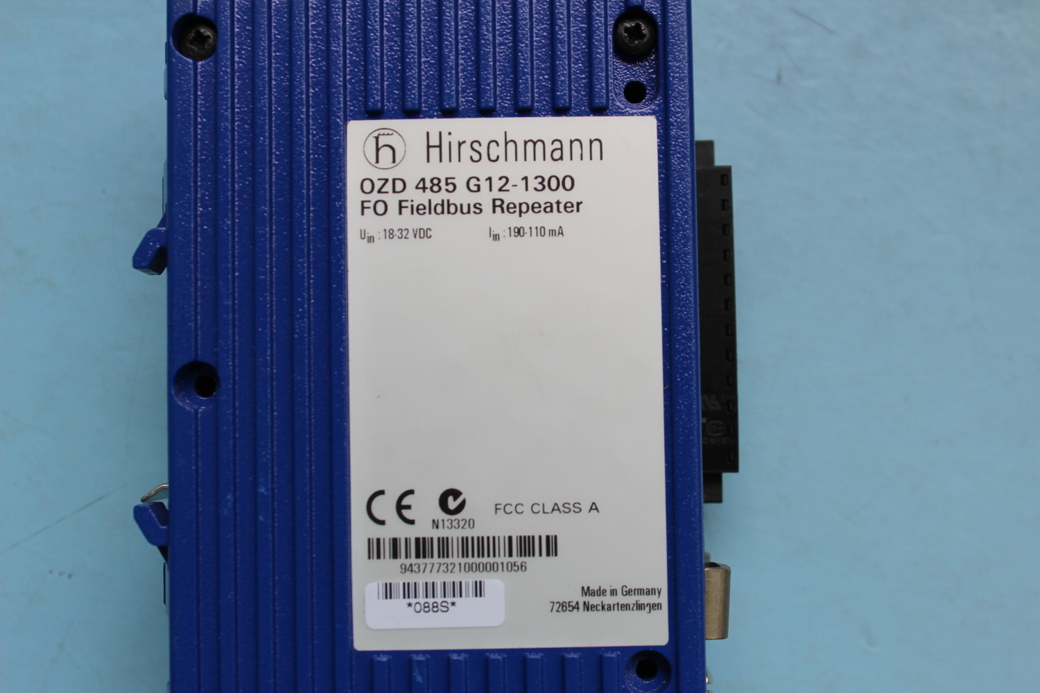 Hirschmann FO Fieldbus Repeater OZD 485 G12-1300, 1Pcs, Free Expedited ...