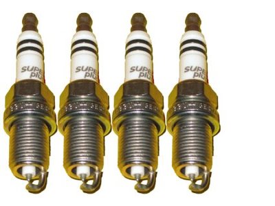 Bosch 0 242 236 544 - Set of 4 OEM Double Platinum Spark Plugs - FR 7 ...