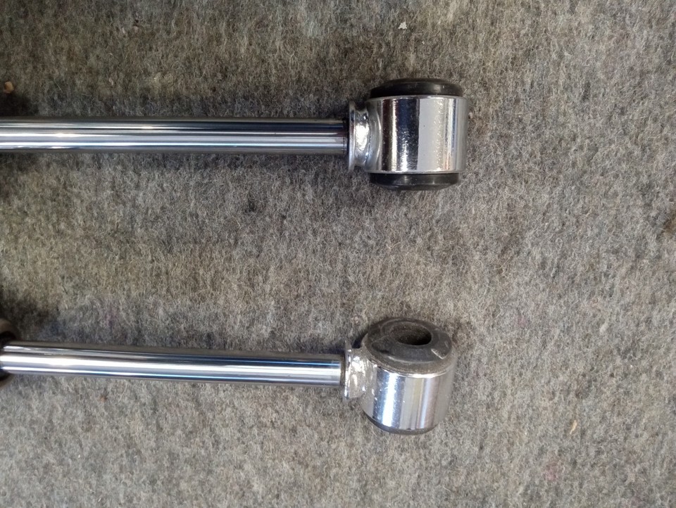 Hot Rod Short Gas-Filled Tube Shocks, Chrome Plated, Hotrod Ford Street ...