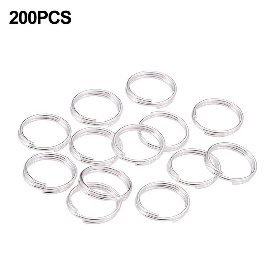 Practical Circular Split Rings DIY Jewelry Making Convenient Packaging ...