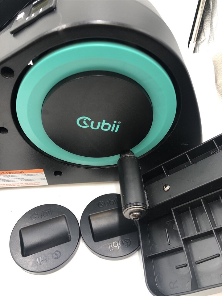 Cubii F3A2 Under Desk Elliptical Exercise Built In Monitor Adjustable ...