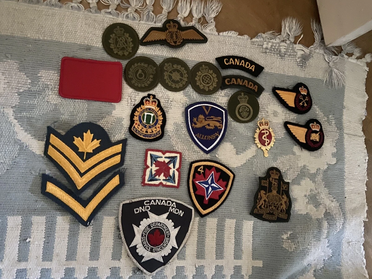Canadian Army Patches