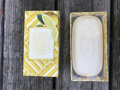 LA SAPONERIA FIRENZE lemon SCENTED SOAP 10.5 oz Made in Italy | eBay