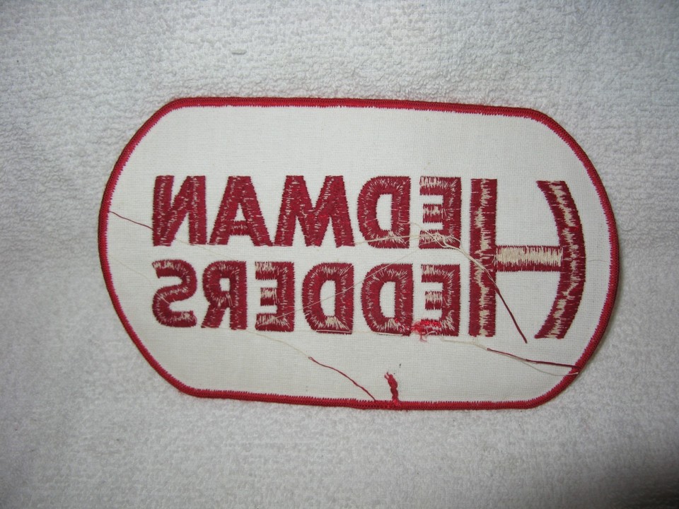 NOS Late 1960's Early 1970's Giant Hedman Headers Patch | eBay