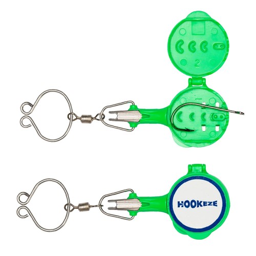 Hook-Eze Knot Tying Tool for Safe Fishing - Pack of 2 - Green | eBay