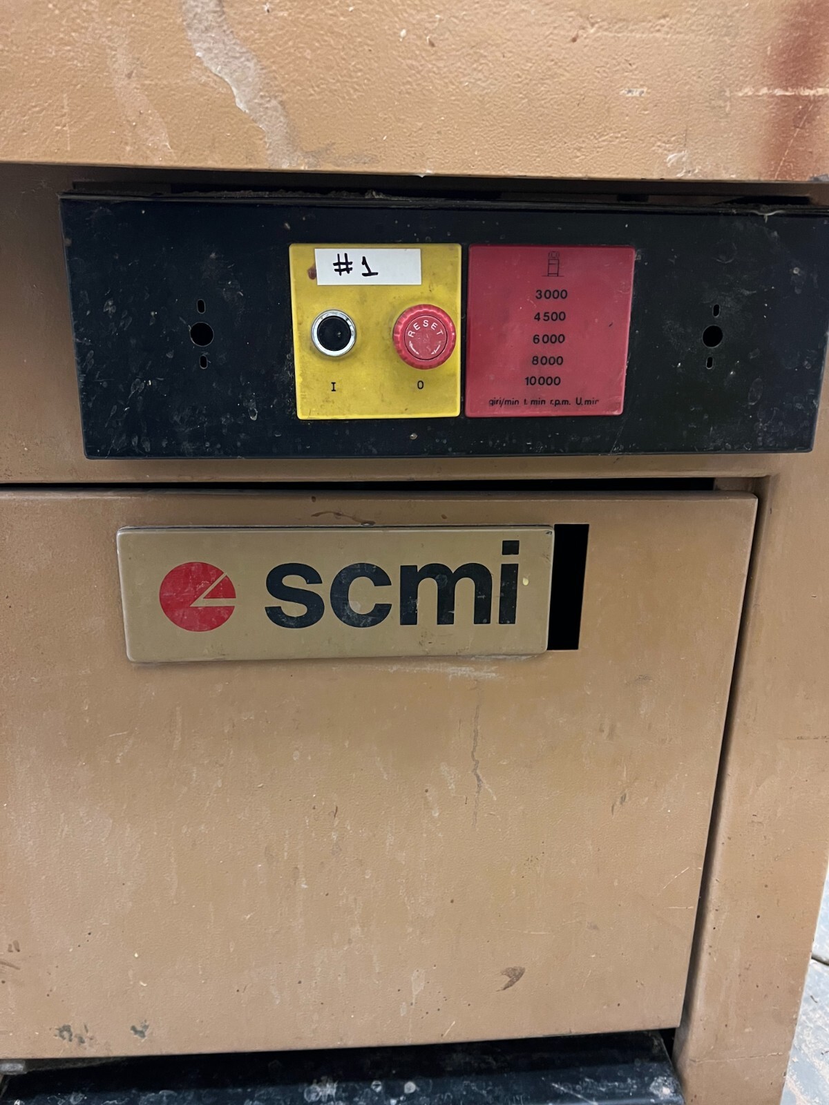 SCMI T-110 VERTICAL SPINDLE SHAPER 3000 - 10000 rpm | eBay