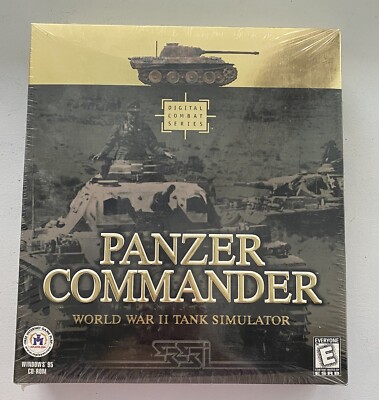 Vintage 1998 Panzer Commander Sealed PC Game Early Computer Gaming ...