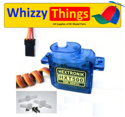 Hextronik HXT500 5g Micro Servo RC Planes Helis 5 Gram | eBay UK