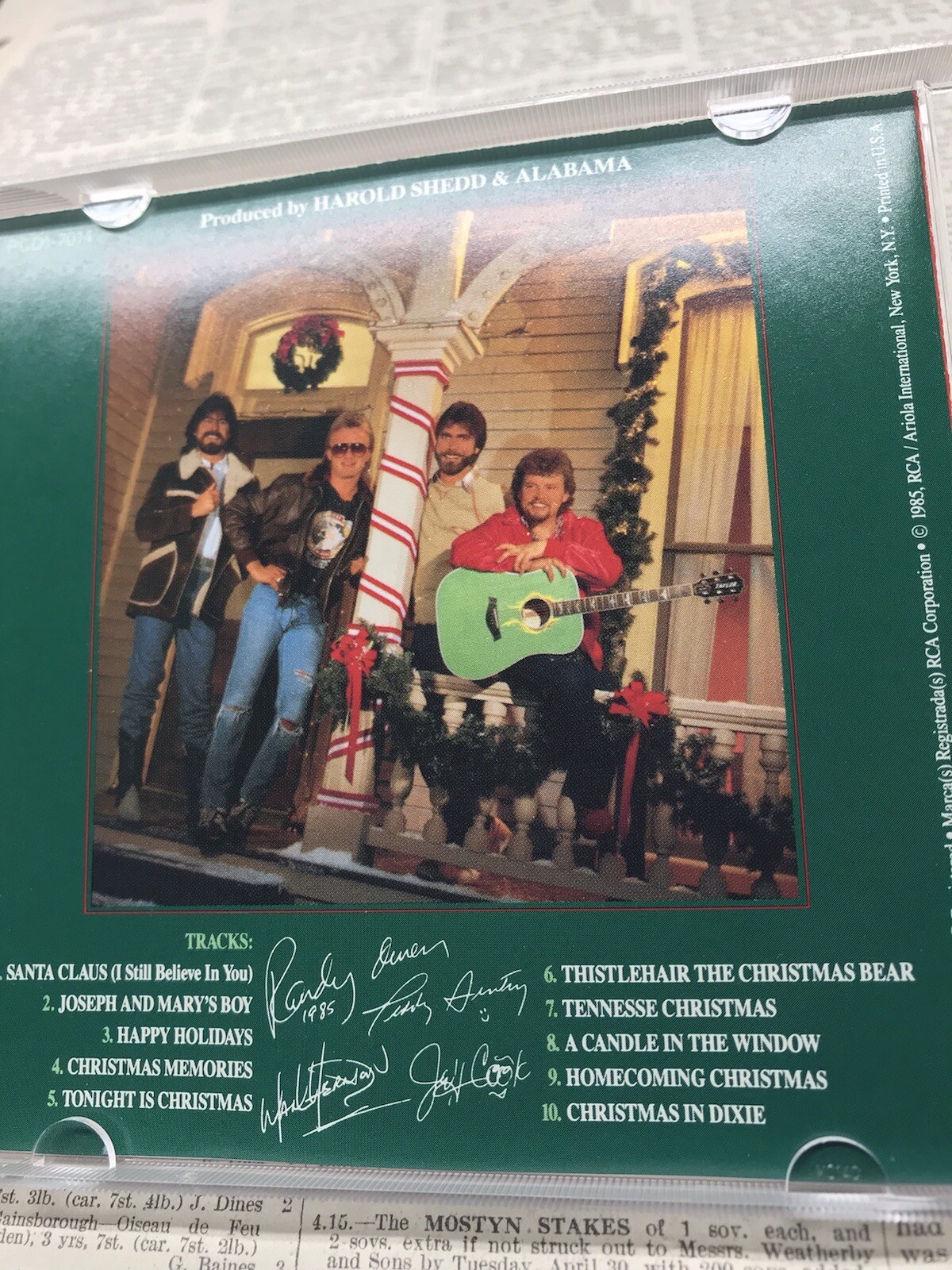 Alabama Christmas CD 1985 | eBay