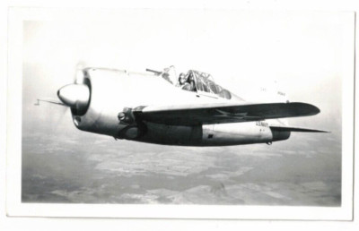 Photograph – US Navy Brewster XF2A-2 - Airphotos Jamestown #2524 - 4.5 ...