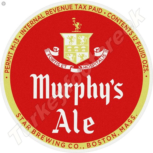 Murphy's Ale 18" Round Metal Sign | eBay