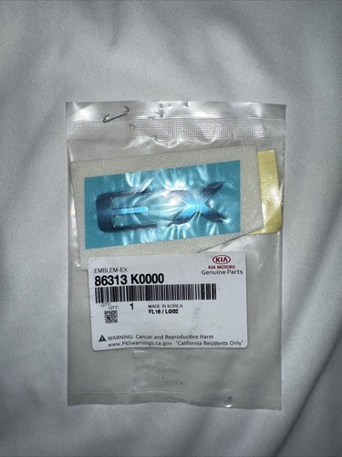 Genuine Kia OE Emblem-Ex 86313-K0000 NEW SEALED OEM | eBay