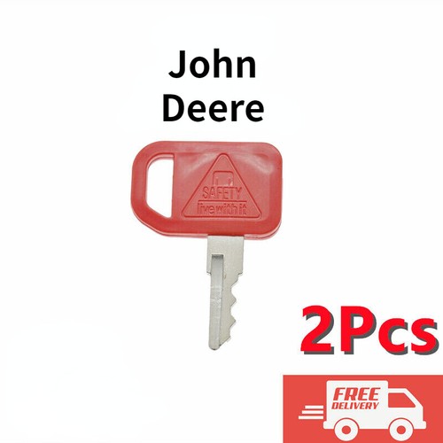 2pcs JDR Excavator Key AT195302 AR51481 Fit John Deere 600 Loader LX100 ...