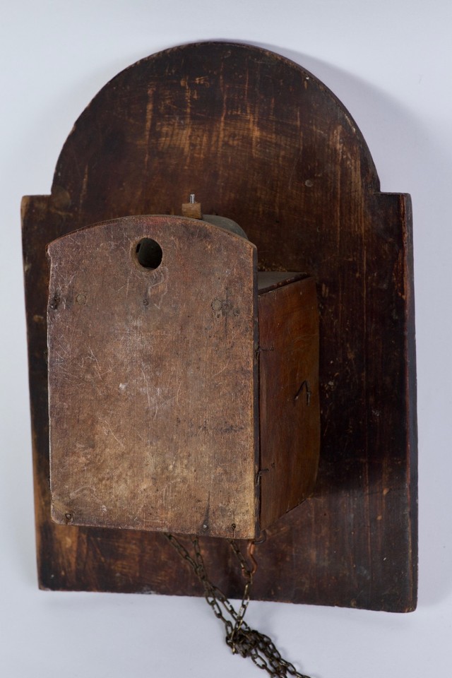 VERY RARE ANTIQUE GERMAN BLACK FOREST SHIELD CLOCK | eBay