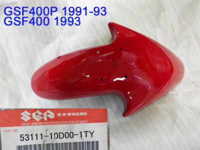 Suzuki GSF400 Front Fender 1991-1993 NOS Bandit 400 FR MUD GUARD 53111 ...