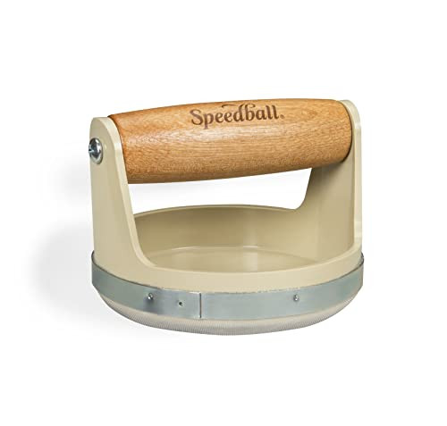 Block Printing Baren - Comfortable Wooden Handle, Made in the USA - 4 ...