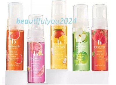 Nutrimetics Botanicals Foam Fresh Cleanser Toner x 5 175ml Bottles rrp ...