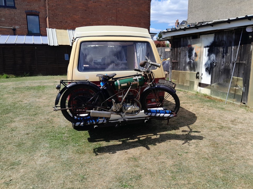 NSU QUICKLY van thing not standard bobber custom 50cc moped with V5C ...