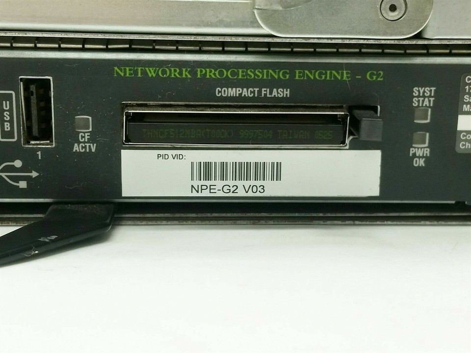 Cisco 7206VXR With NPE-G2 & Dual AC PWR CISCO7206VXR | eBay