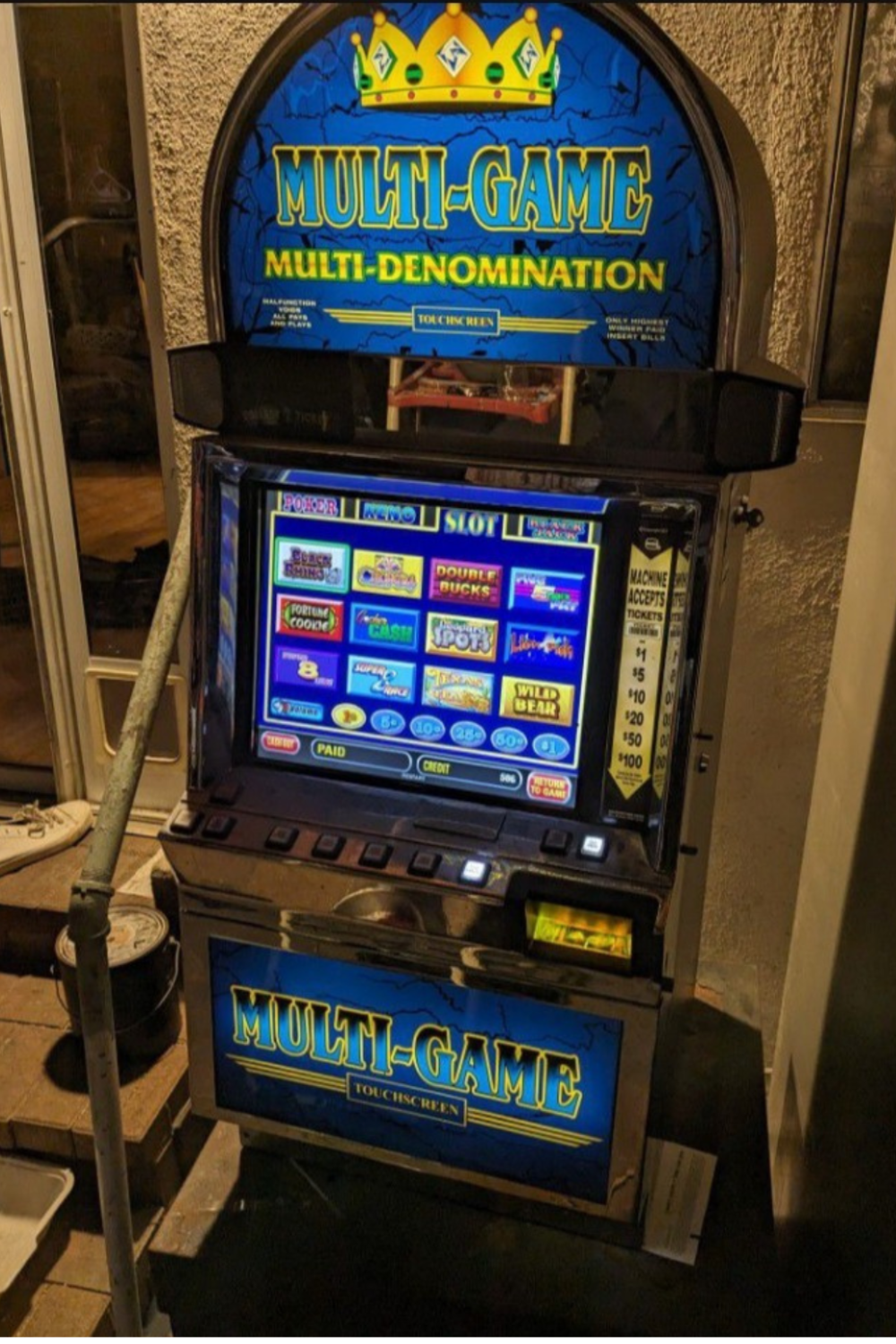 IGT Game King Video Poker Slot Machine 6.8 Over 90 Games Multi ...