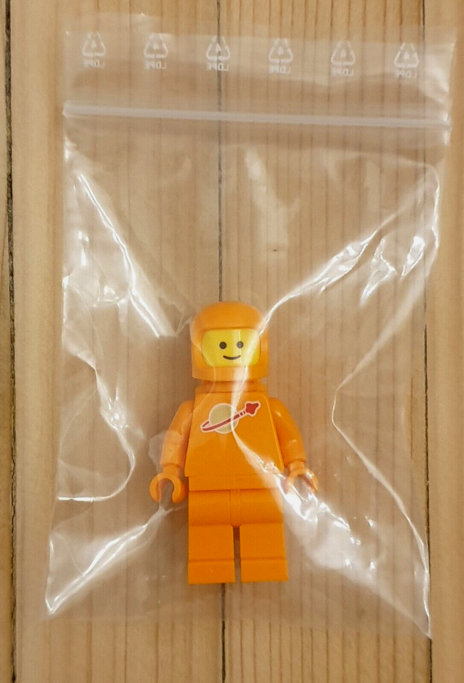 LEGO Orange Classic Spaceman Minifigure | eBay UK