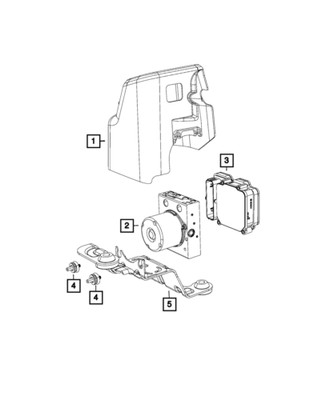 MOPAR Fuel Pump/Level Unit Module Kit, Primary 5145589AF | eBay