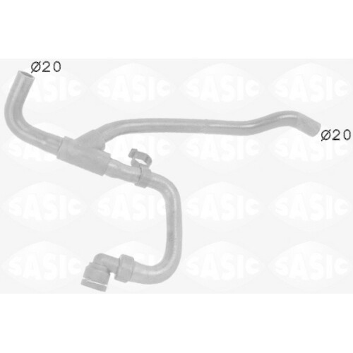 SASIC Durite de radiateur pour OPEL 3406334 | eBay