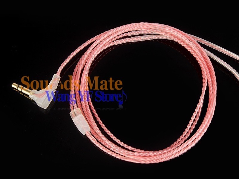 Silver Plated 6N OFC Hifi Cable For WESTONE W10 W20 W30 W40 W50 W60 ...