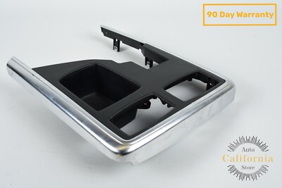 12-19 Mercedes X166 GL450 ML400 GLS550 Center Console Bezel Trim Black ...