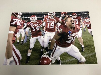 JD J. D. Runnels Oklahoma Sooners OU Football Star Signed Autograph ...