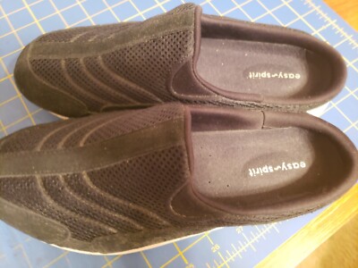 Women's Easy Spirit, Traveltime Classic Clog Navy Mesh Textile Size 10W ...