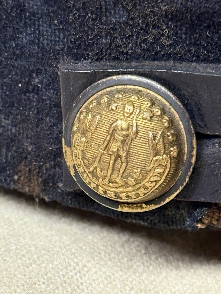 CIVIL WAR CONFEDERATE CSA VIRGINIA REBEL HEADGEAR KEPI HAT CAP | eBay