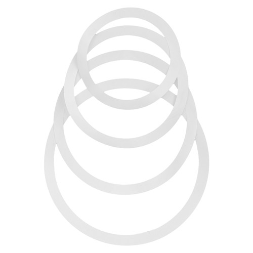 4 Pcs Snare Drum Muffle Pad Damper Dampening Ring Rings for Drums | eBay UK