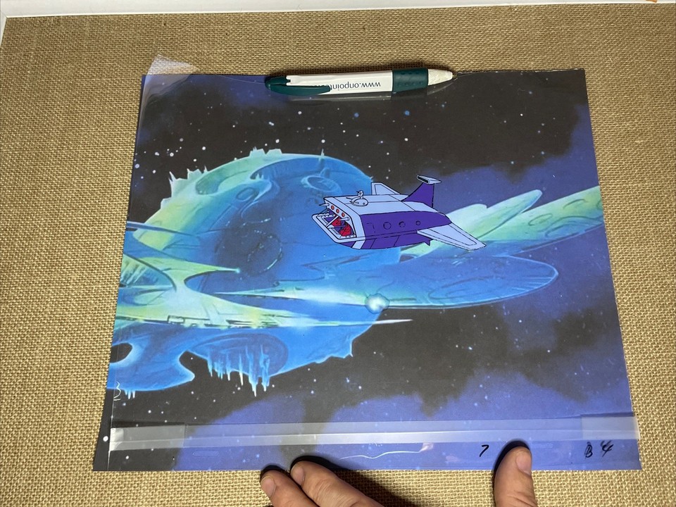 SPACE GHOST animation Cel Art Vintage Cartoon Network Coast To Coast ...