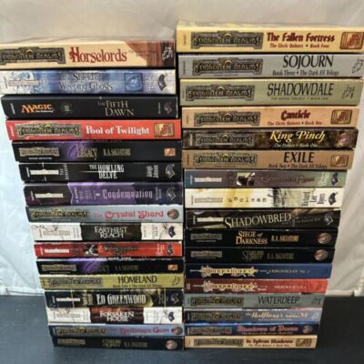 32 First Edition Forgotten Realms Dragonlance Magic Fantasy PB Book Sets | eBay