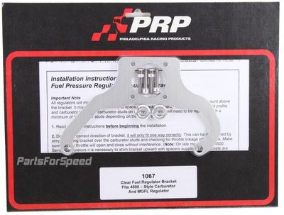 PRP 1067 Fuel Pressure Regulator Bracket MagnaFuel / Dominator | eBay
