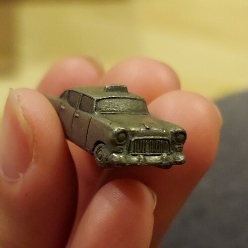 Monopoly The America Taxi Cab Token Mover Pawn Replacement Game Piece ...