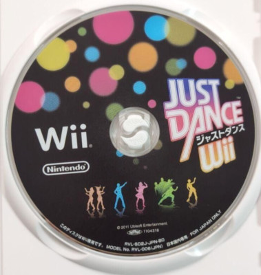 Just Dance Wii Nintendo Wii Japanese Ver. NTSC-J Disc only ...