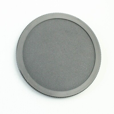Unbranded 52mm - Black Metal Screw-In - Front Lens Cap - Filter Cap | eBay