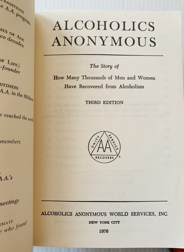 Lot of 5 Alcoholics Anonymous Large Print Soft Back Book AA Alateen 12 ...