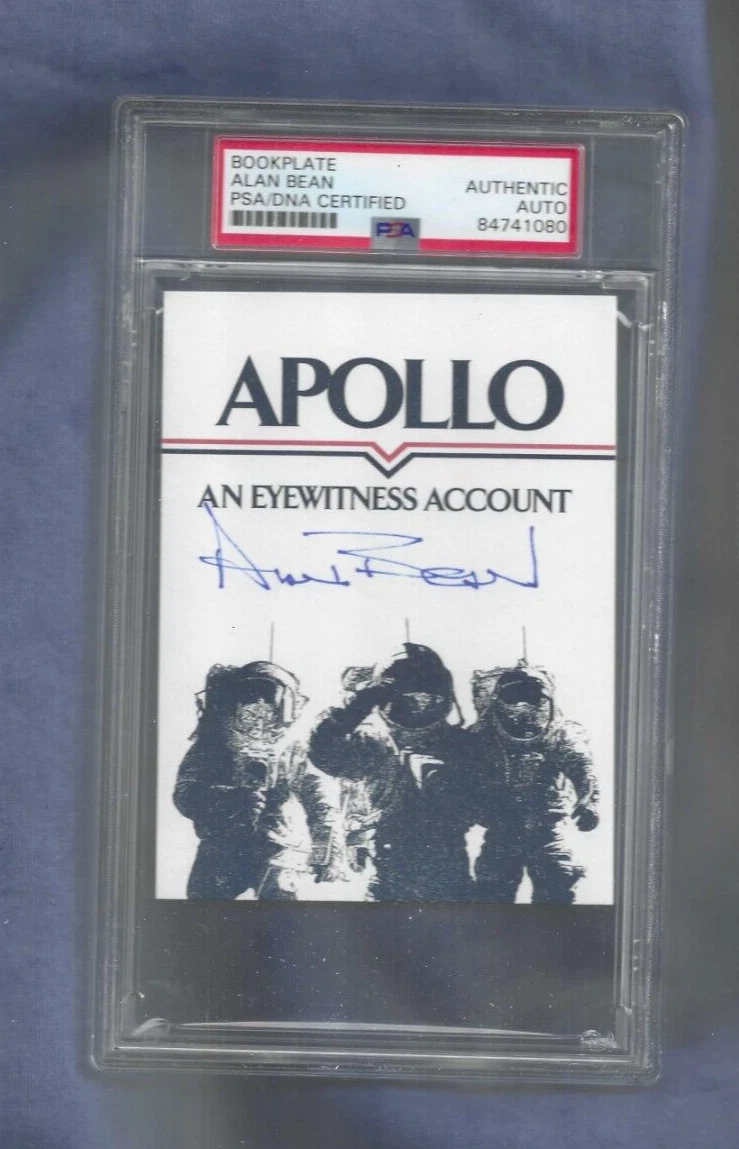 Astronaut Alan Bean Autograph